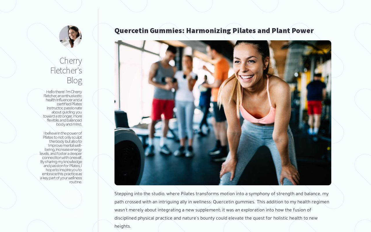 Cherry Fletcher's Blog